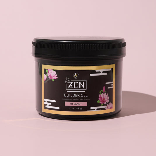 KaZEN Builder Gel - Refill Size 16oz – Nailsjobs by Zurno
