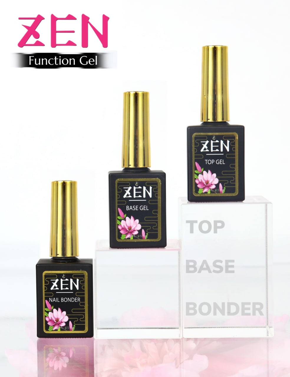 ZEN Builder Gel - Refill size - Bonder - Base - Top – Zurno