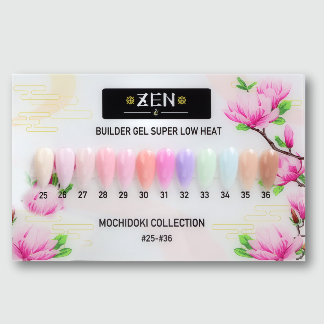 ZEN | Builder Gel Mochidoki Collection #25-#36 – Nailsjobs by Zurno