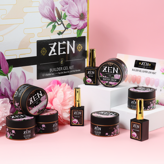 KaZEN | Builder Gel Japanese Garden Collection #01-#12 – Nailsjobs by Zurno