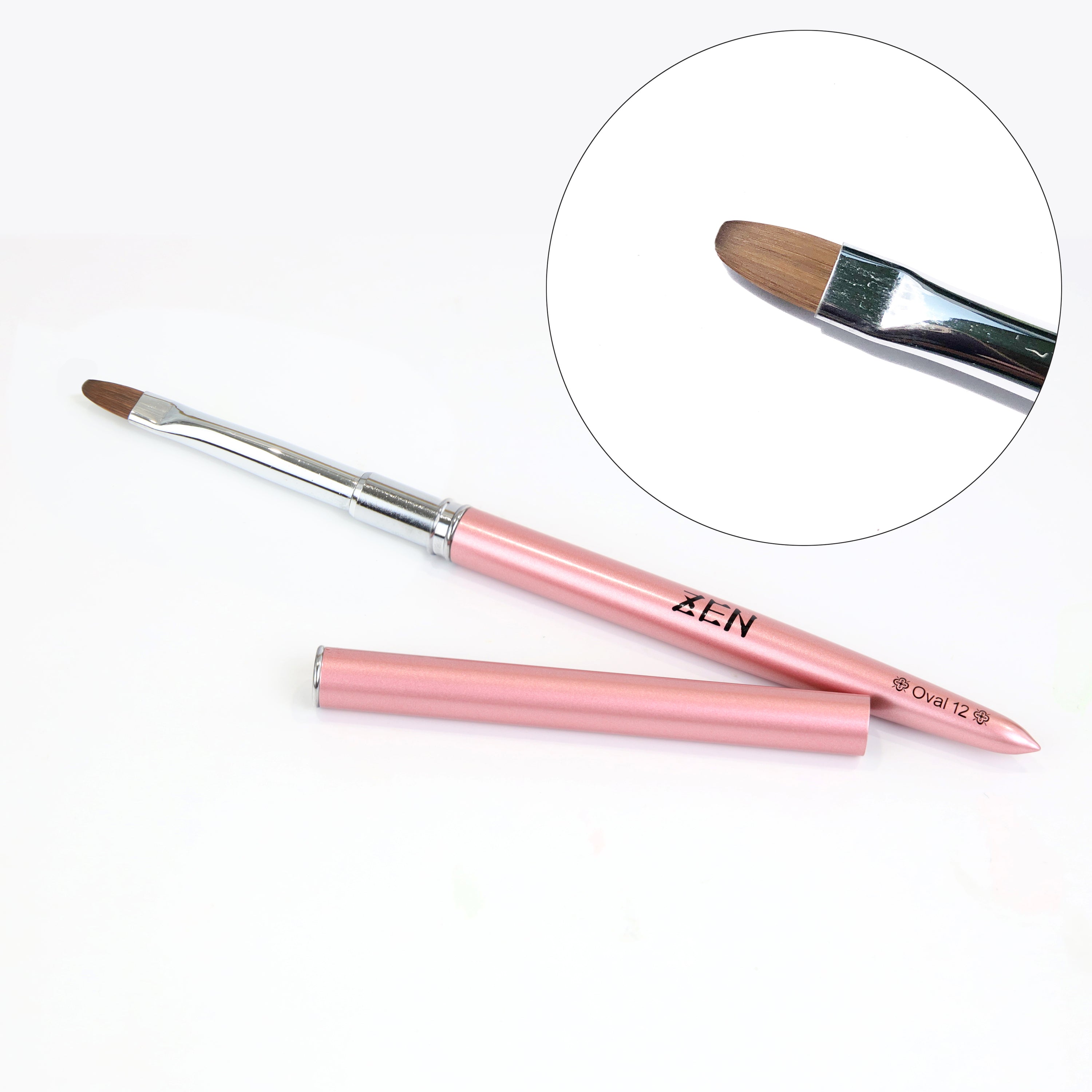 KaZEN | Oval Brush – Nailsjobs by Zurno