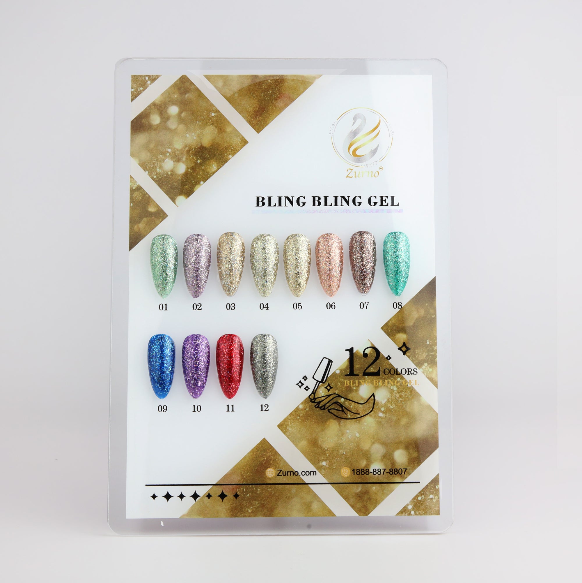 Bling Bling Gel – Nailsjobs by Zurno