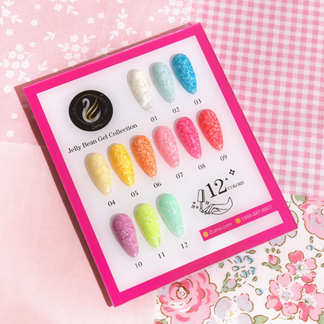 Jelly Bean - 12 Colors Collection – Nailsjobs by Zurno