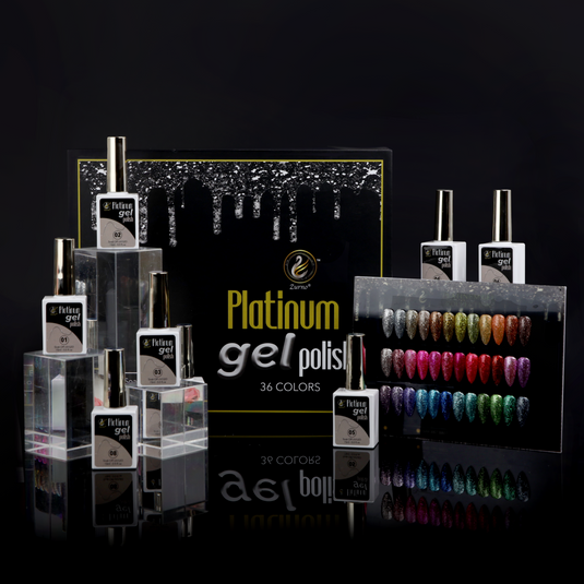 Platinum Gel Polish - 36 Colors Collection – Nailsjobs by Zurno