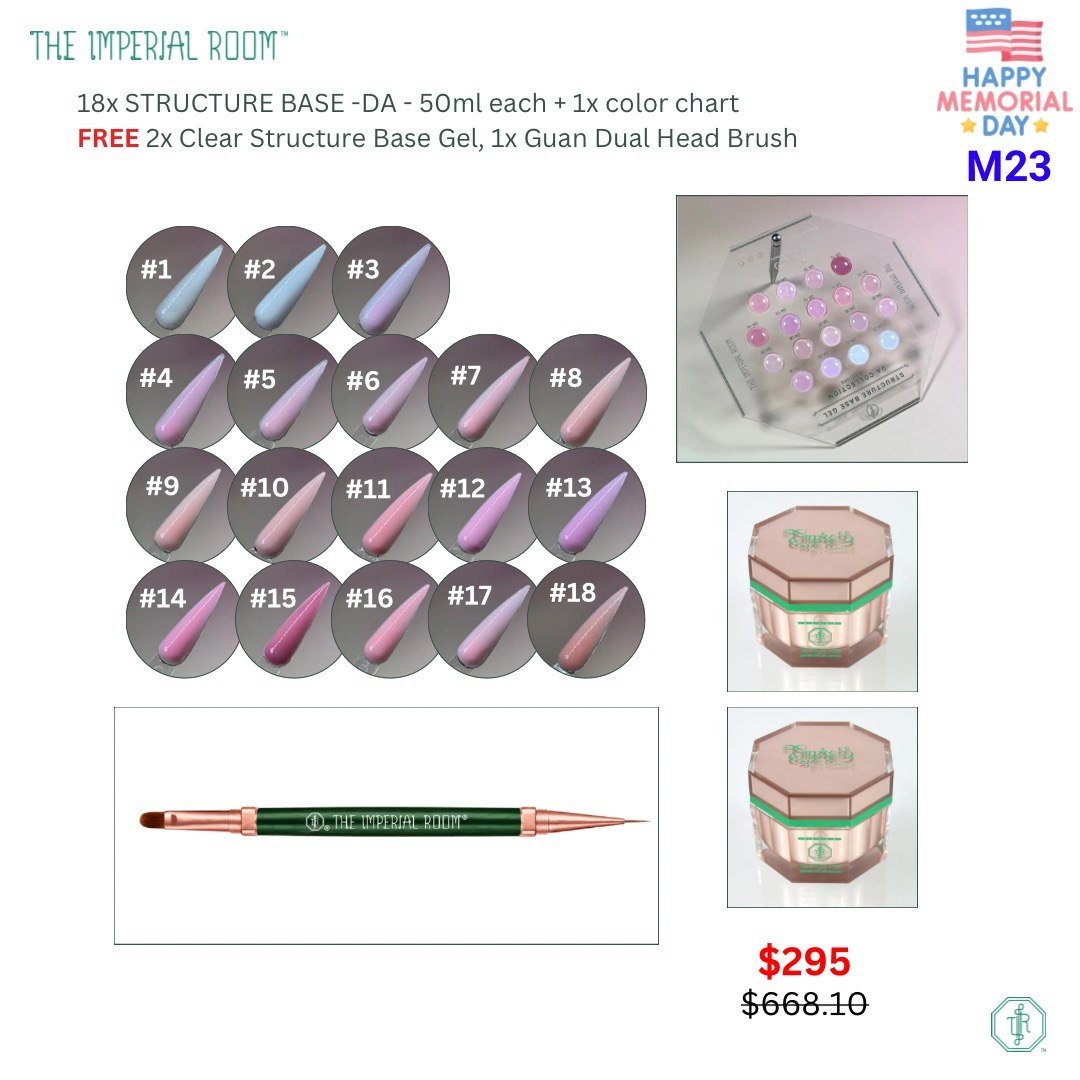 MEMORIAL DAY DEAL - TIR - Structure Base Gel Bundle – Nailsjobs by Zurno