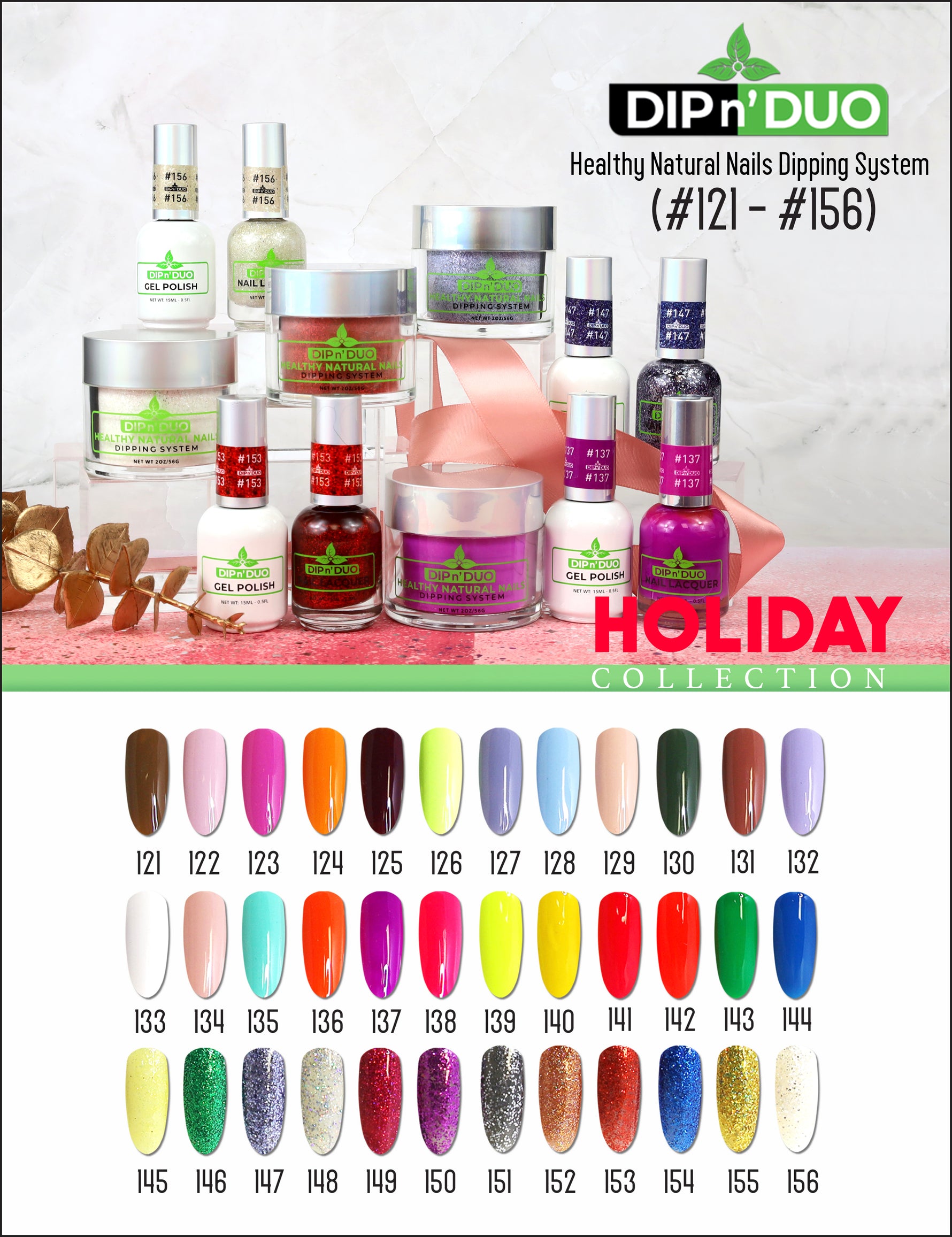 DIP n' DUO - 4-in-1 Matching - Set & Collection – Nailsjobs by Zurno