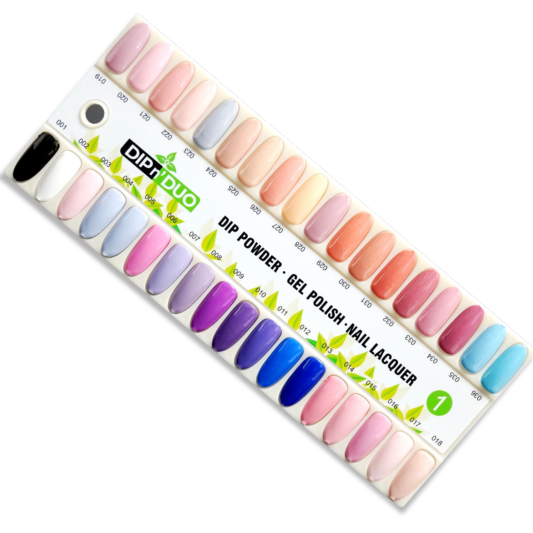 DIP n' DUO - Sample/Color Chart - Optional – Nailsjobs by Zurno