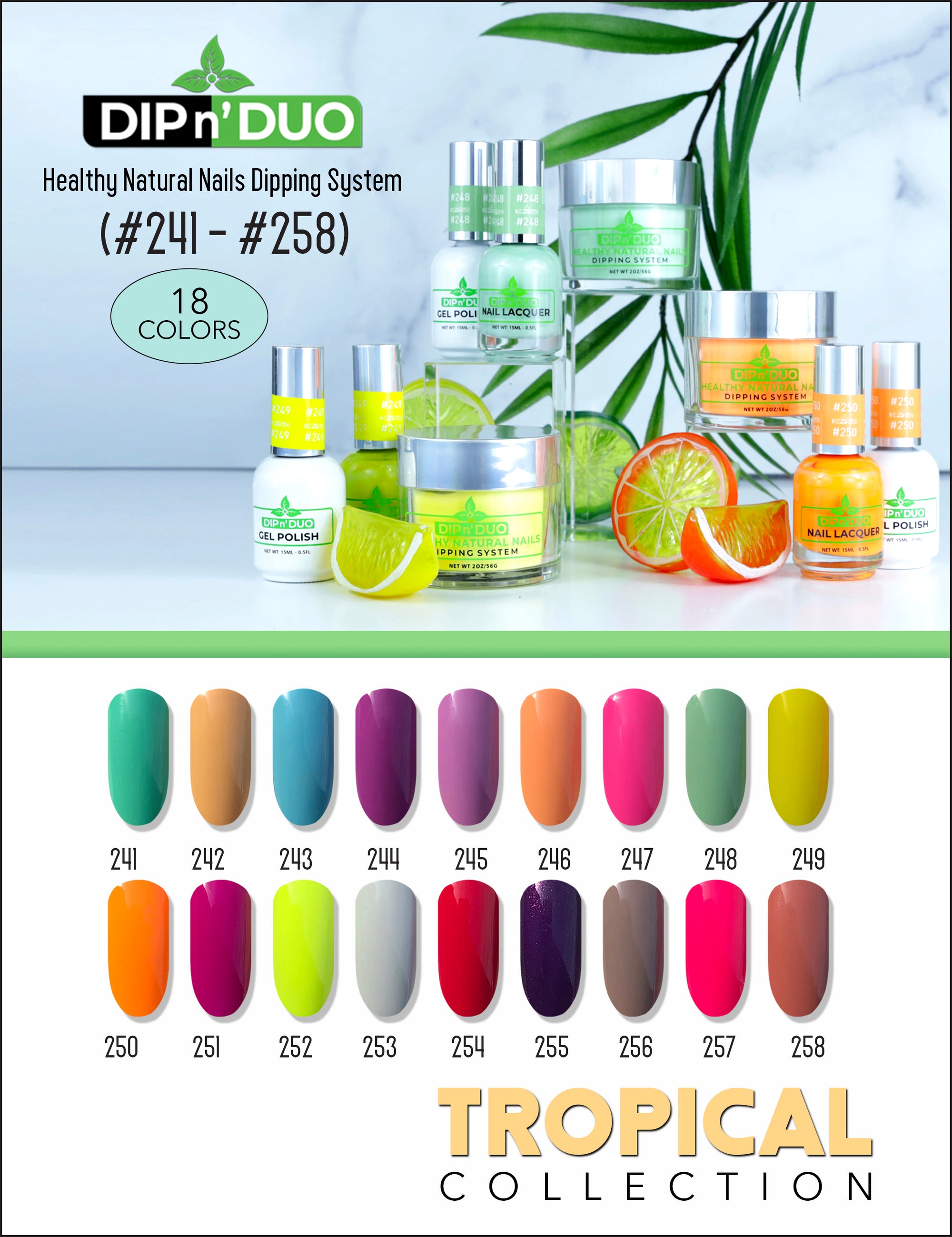 DIP n' DUO - 4-in-1 Matching - Set & Collection – Nailsjobs by Zurno